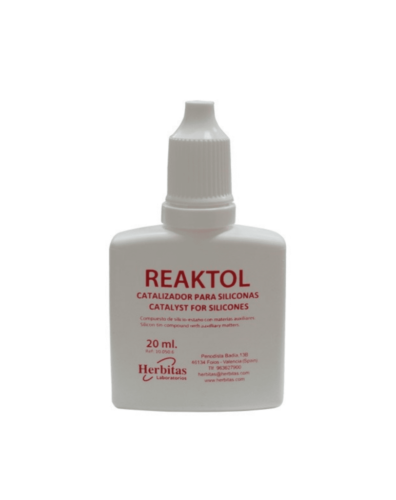 Reaktol: catalizador líquido para siliconas de 20ml - PODOLOGÍA