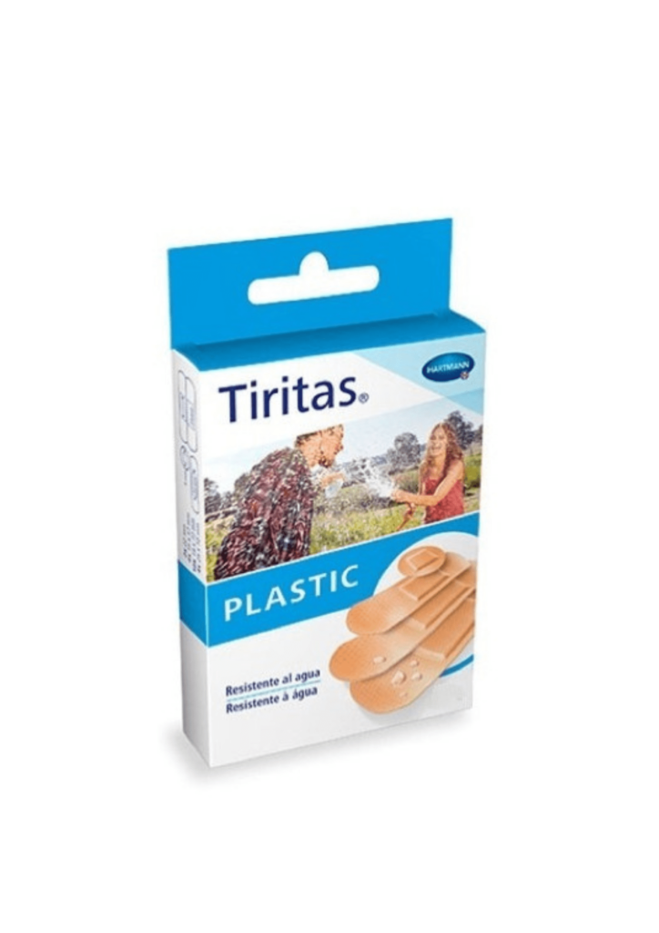 Tiritas plastic HARTMANN paquete con 4 tamaños (30 uds)