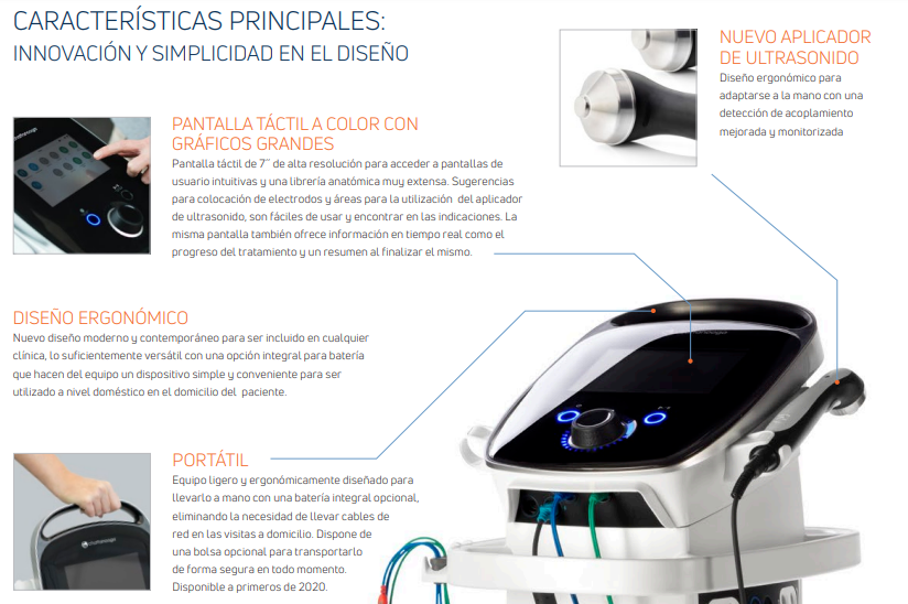 INTELECT MOBILE 2 COMBO: electroterapia, ultrasonidos, combo