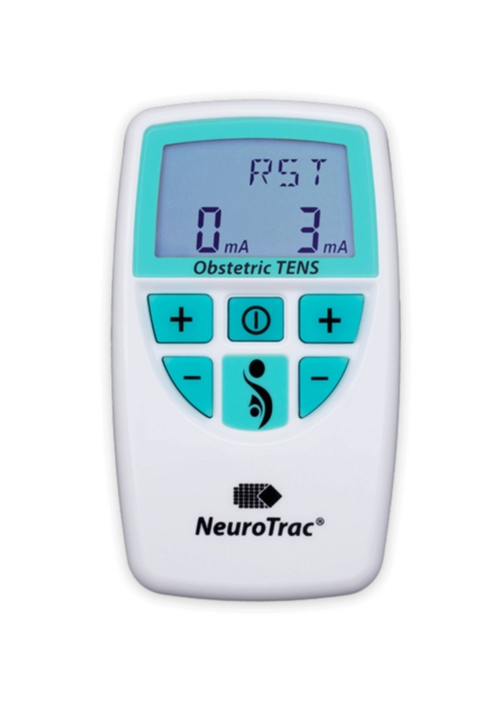 NEUROTRAC tens obstétrico: electroestimulador con programa dolores de parto